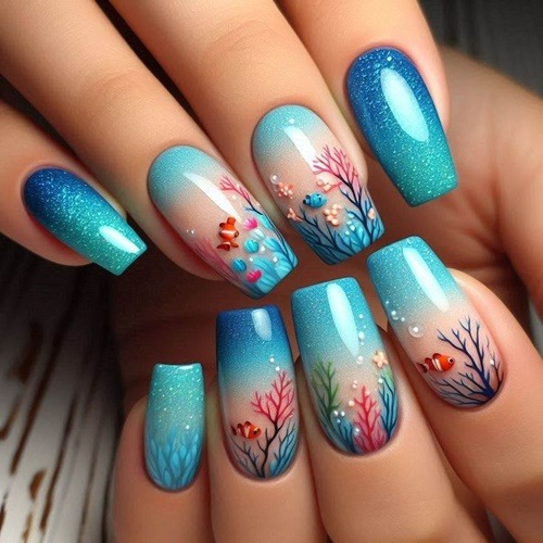 Terlihat Menggemaskan, Ini 12 Inspirasi Nail Art yang Berkonsep Dunia ...