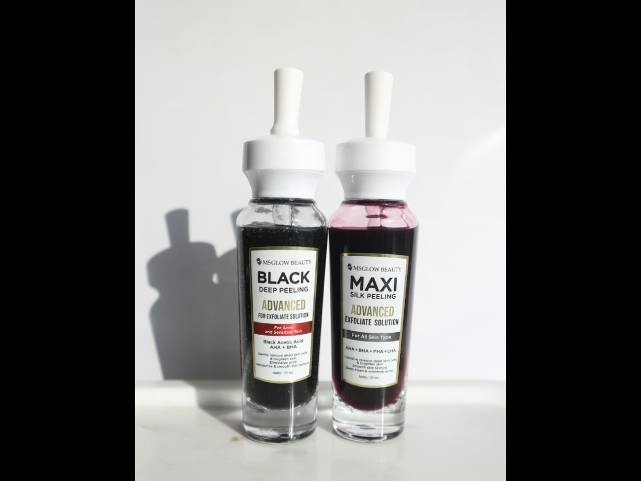 Review: MSGLOW Beauty MAXI Silk Peeling & BLACK Deep Peeling - Beauty ...