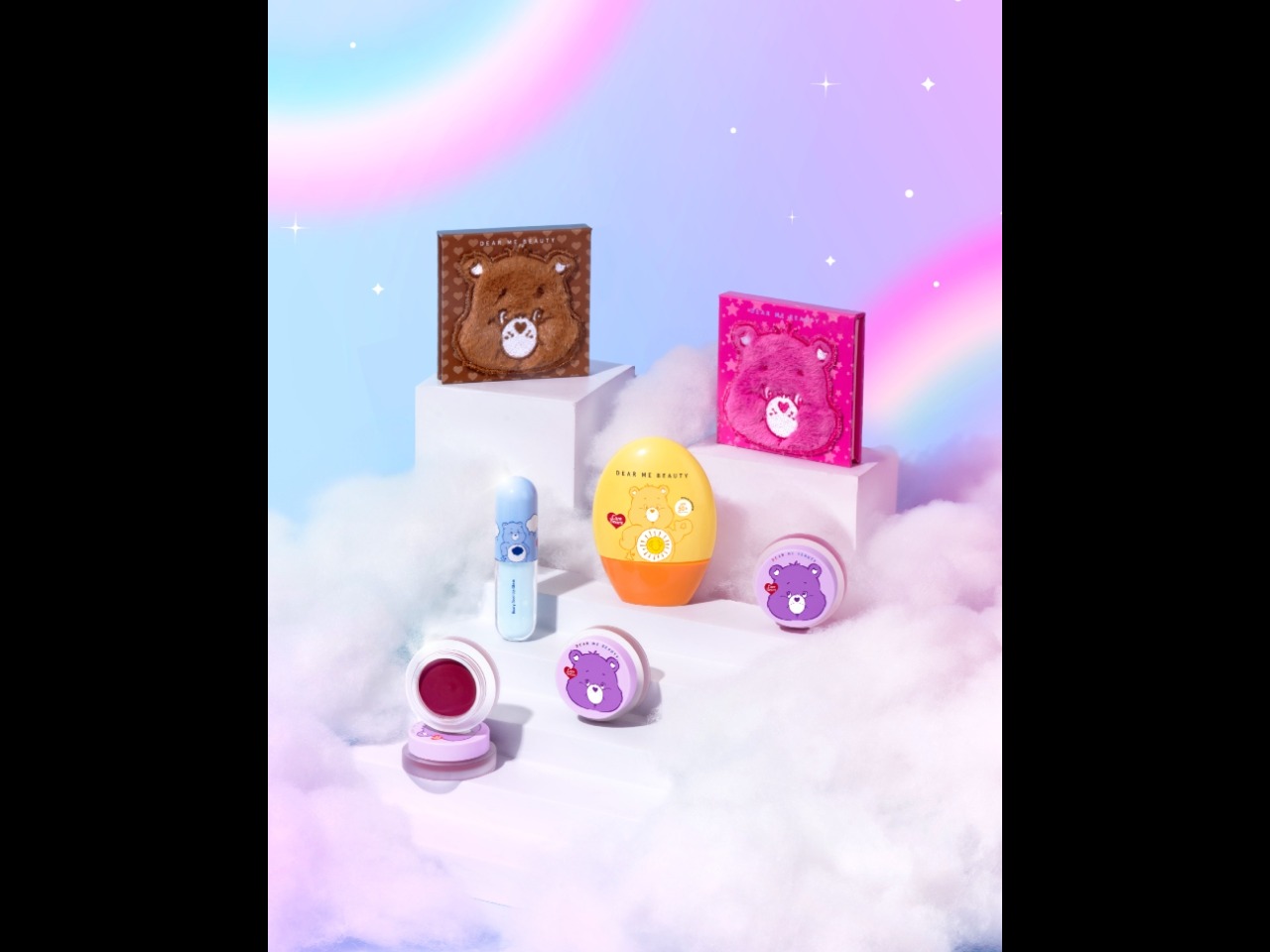 Ajak Nostalgia, Dear Me Beauty x Care Bear Hadirkan Koleksi Makeup ...