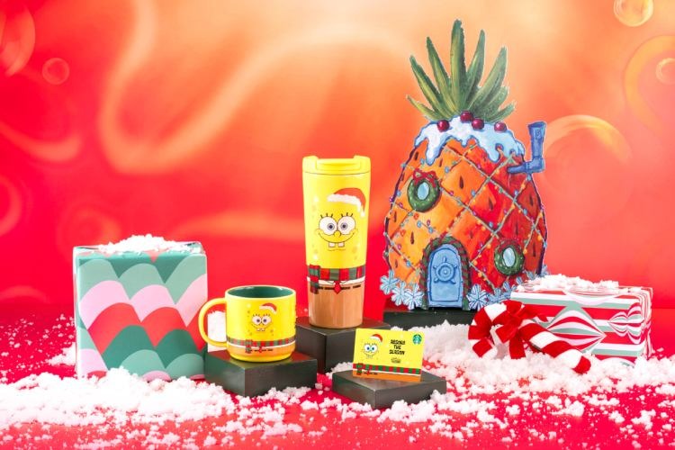 Kolaborasi Pertama Starbucks dan SpongeBob SquarePants Hadir di ...