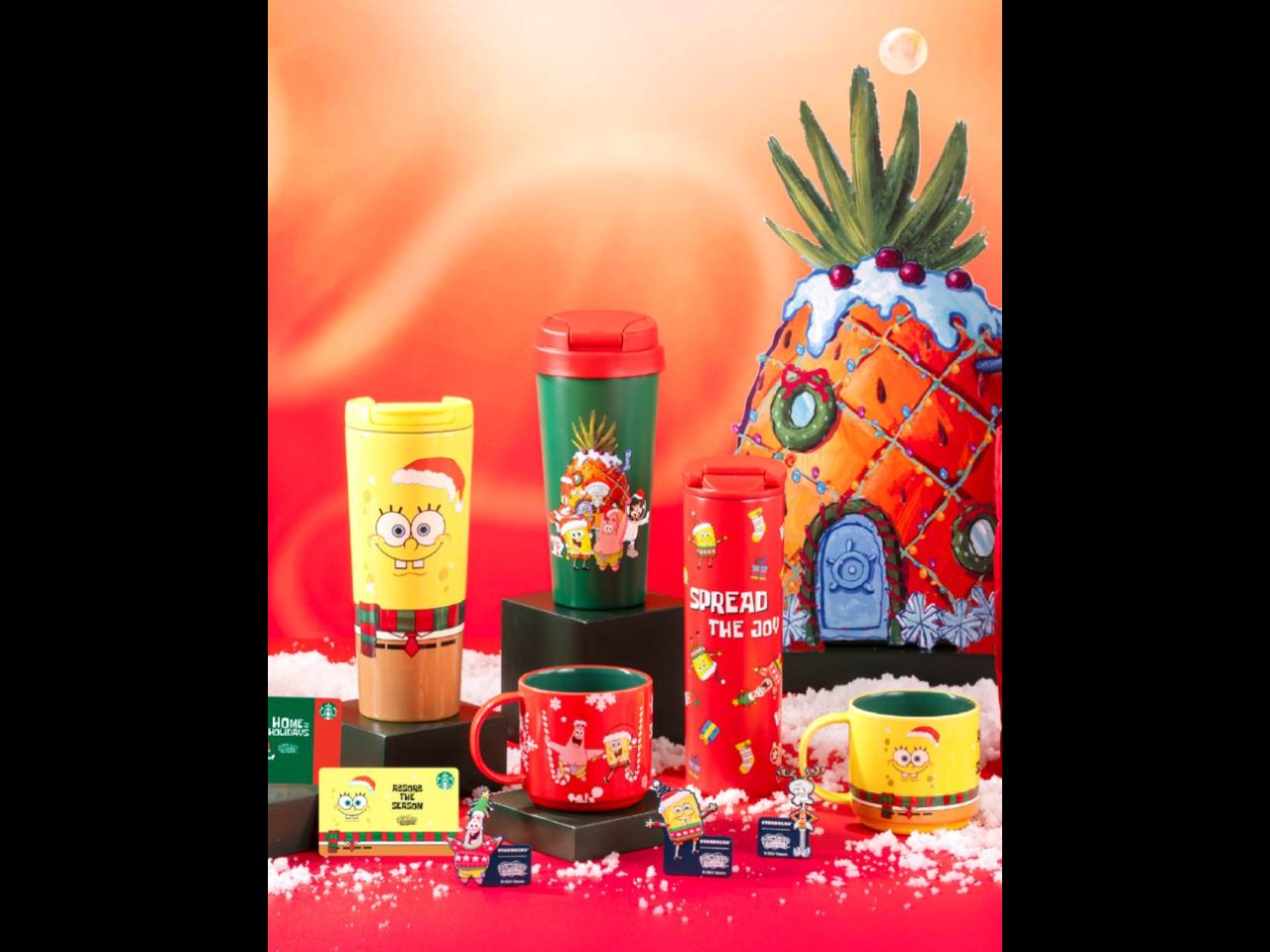 Kolaborasi Pertama Starbucks dan SpongeBob SquarePants Hadir di ...