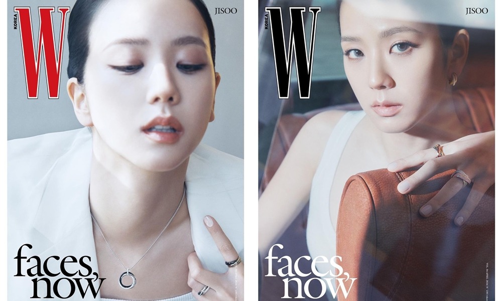 Penampilan Glamor Jisoo 'BLACKPINK' di Majalah W Korea Edisi April 2024 ...