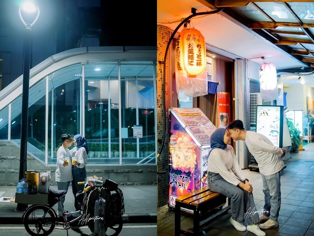 Inspirasi 10 Konsep Foto Prewedding on The Street yang Kini Sedang ...