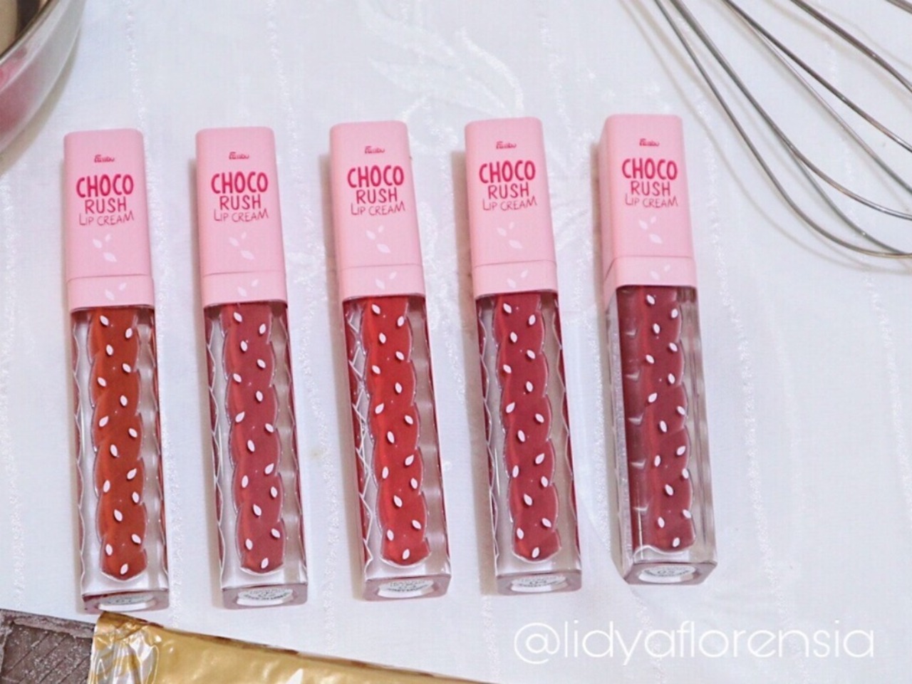 Review Fanbo Choco Rush Lip Cream - Beauty Journal