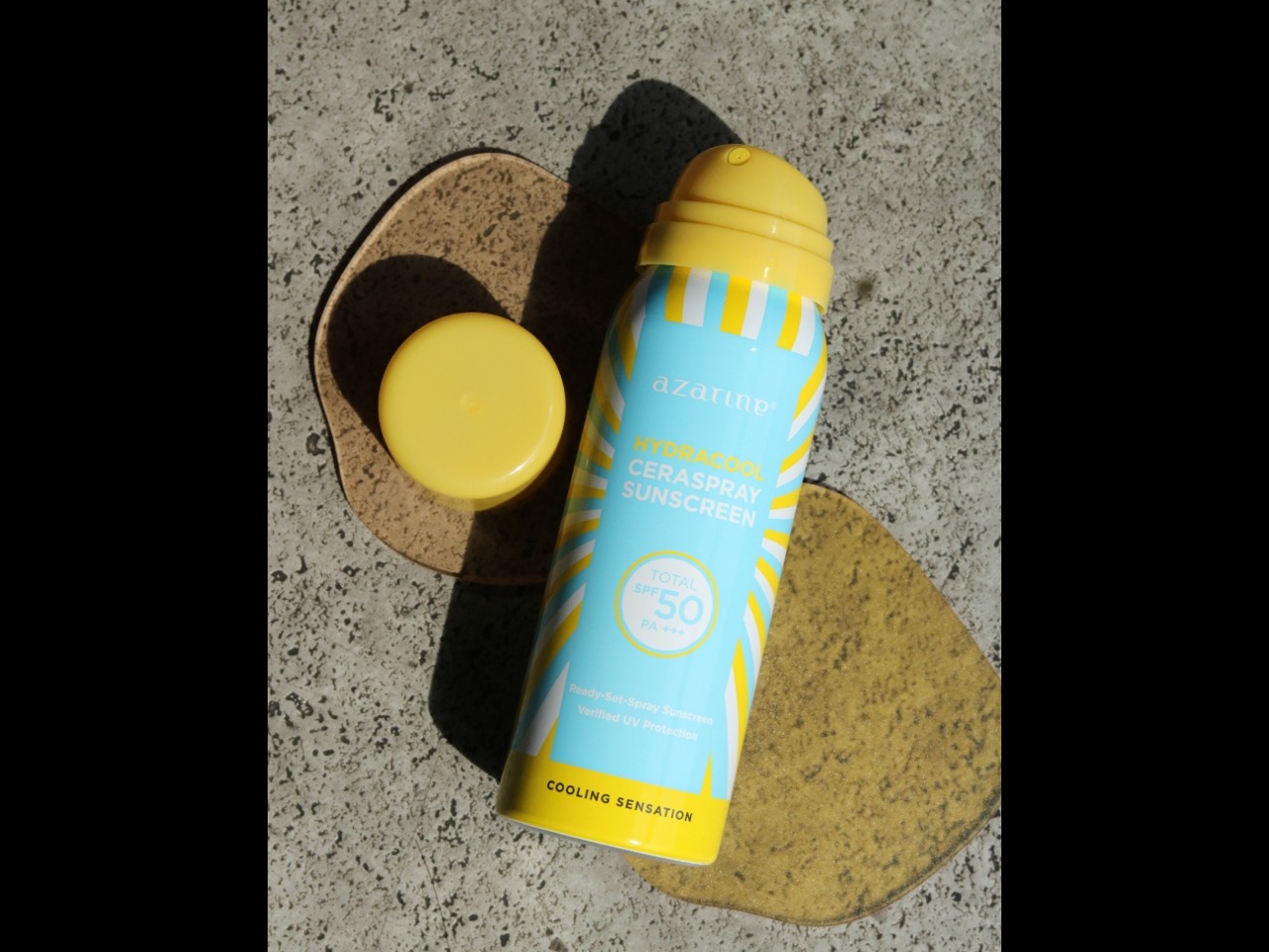 Review: Azarine Hydracool Ceraspray Sunscreen, Praktis Buat Reapply ...