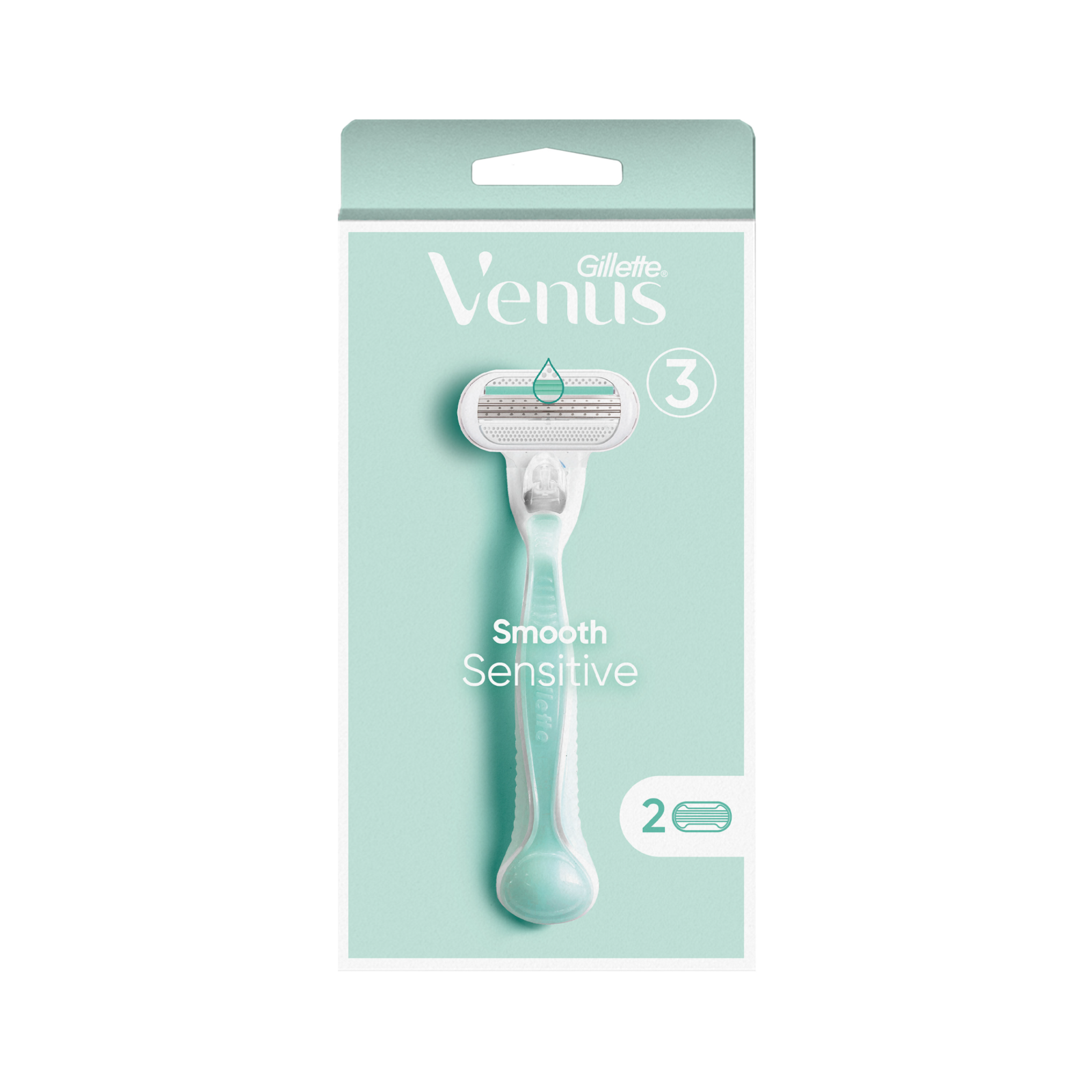 Gillette GIL Venus Alat cukur Wanita Sensitive Smooth isi 2 - Review ...