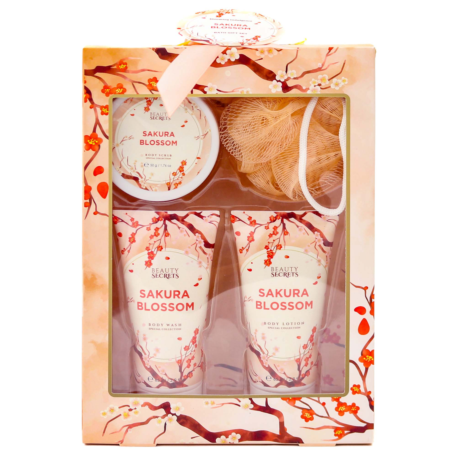 Jual Bath & Body BEAUTY SECRETS SAKURA BLOSSOM GIFT SET | Sociolla