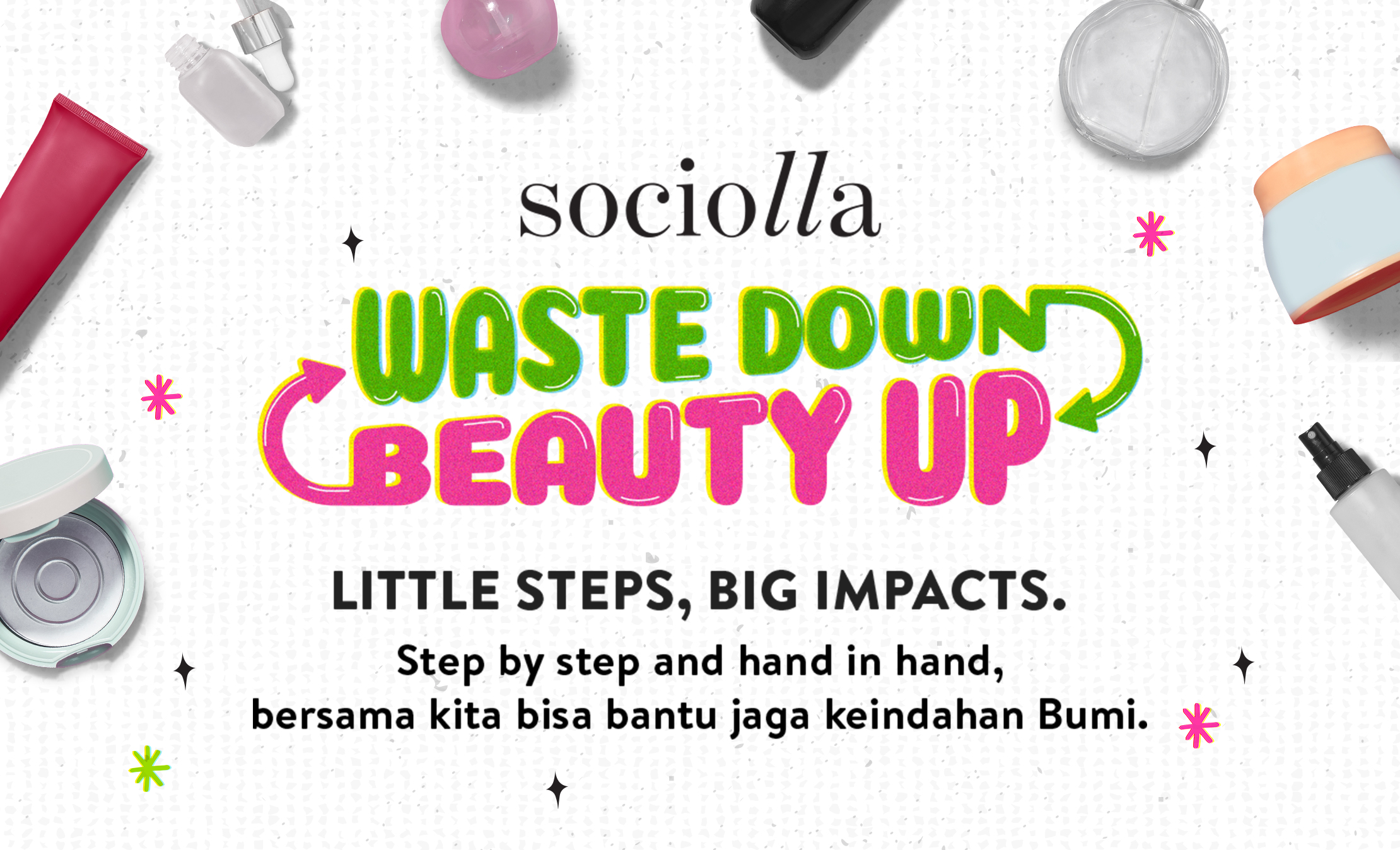 Waste Down Beauty Up - Sociolla