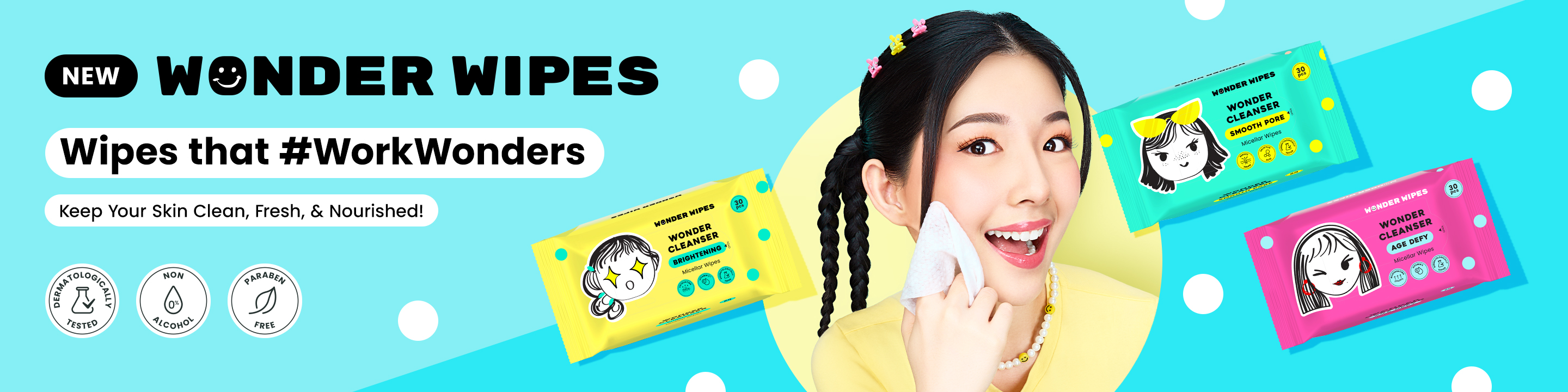 Wonder Wipes - Brand Kecantikan Terpercaya | Sociolla - Sociolla