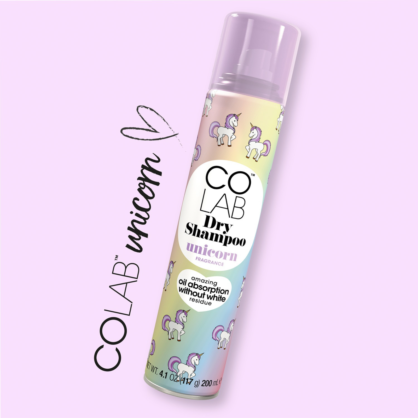 Dầu Gội Khô COLAB Dry Shampoo Unicorn 200ml | Sociolla
