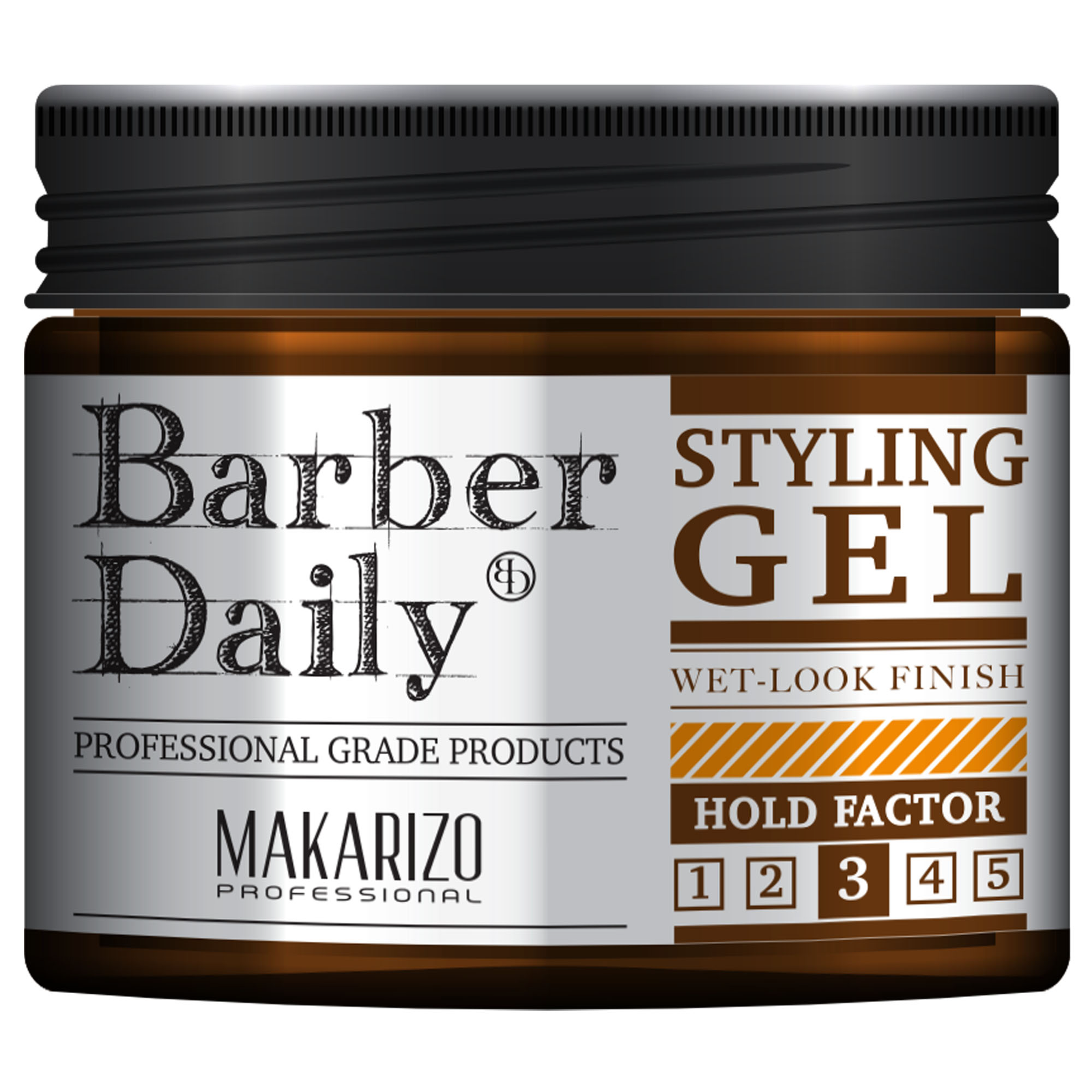 Makarizo Professional Barber Daily Wet Look Styling Gel Jar - Review ...