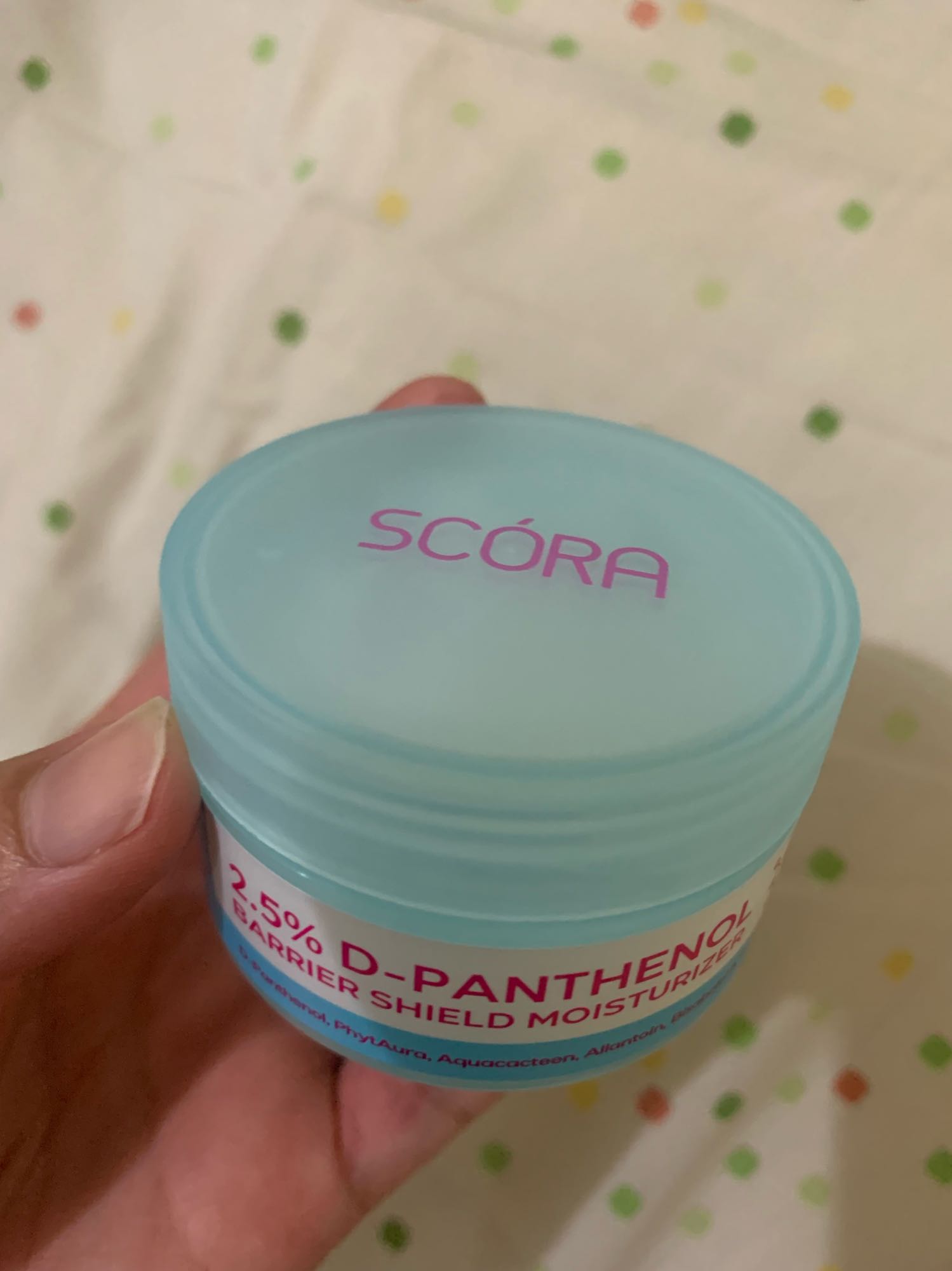 SCORA 2,5% D-Panthenol Barrier Shield Moisturizer - Review SOCO by Sociolla