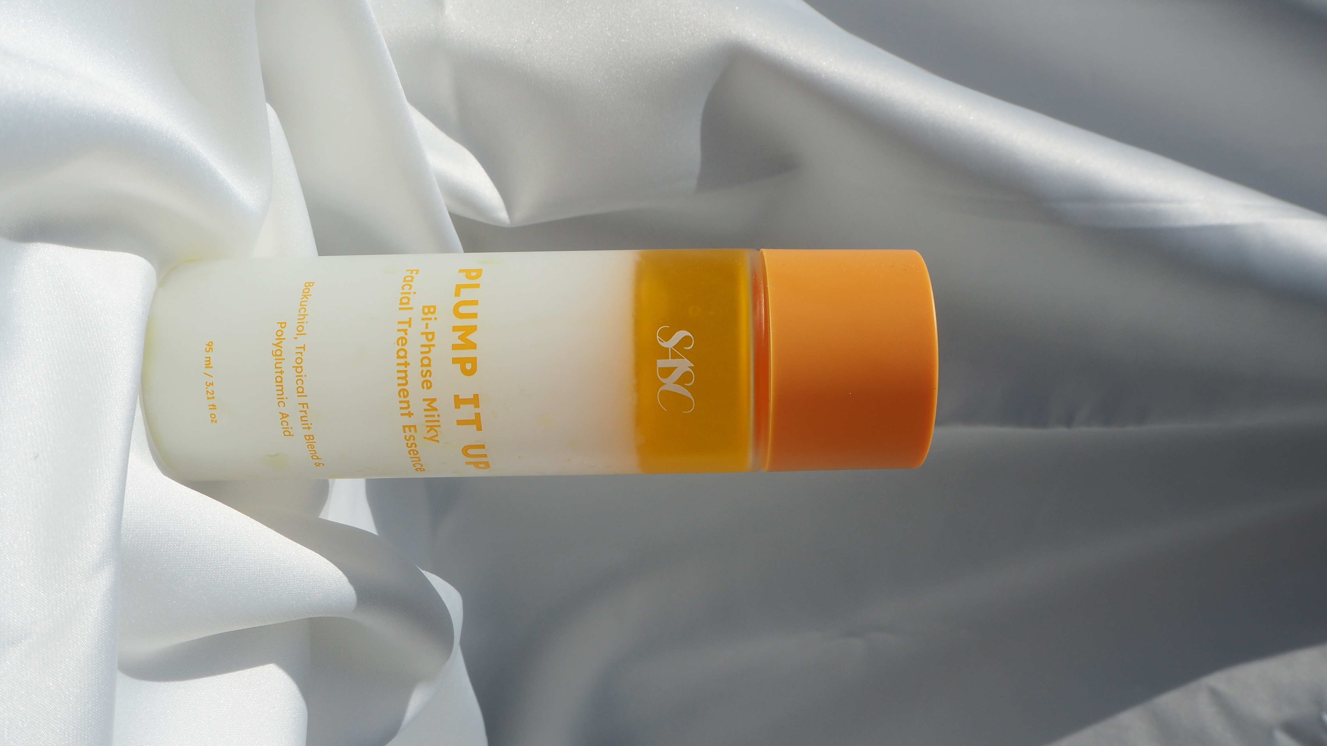 SASC Plump It Up Bi-Phase Milky Facial Treatment Essence - Review SOCO ...