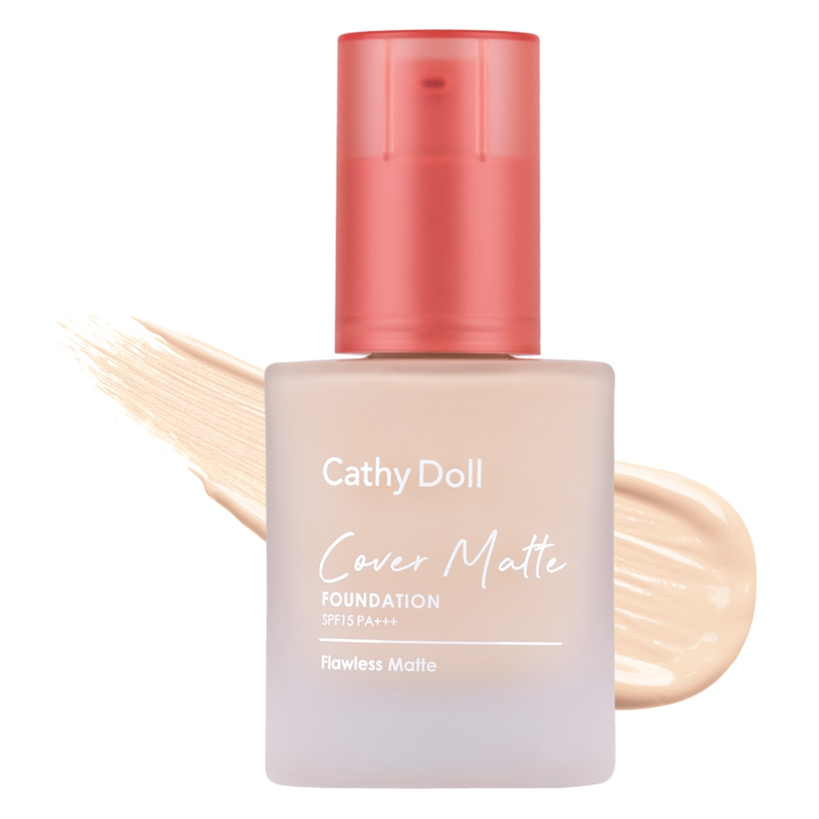 Kem Nền Mịn Lì Cathy Doll Cover Matte Foundation SPF15 Pa +++ 30g ...