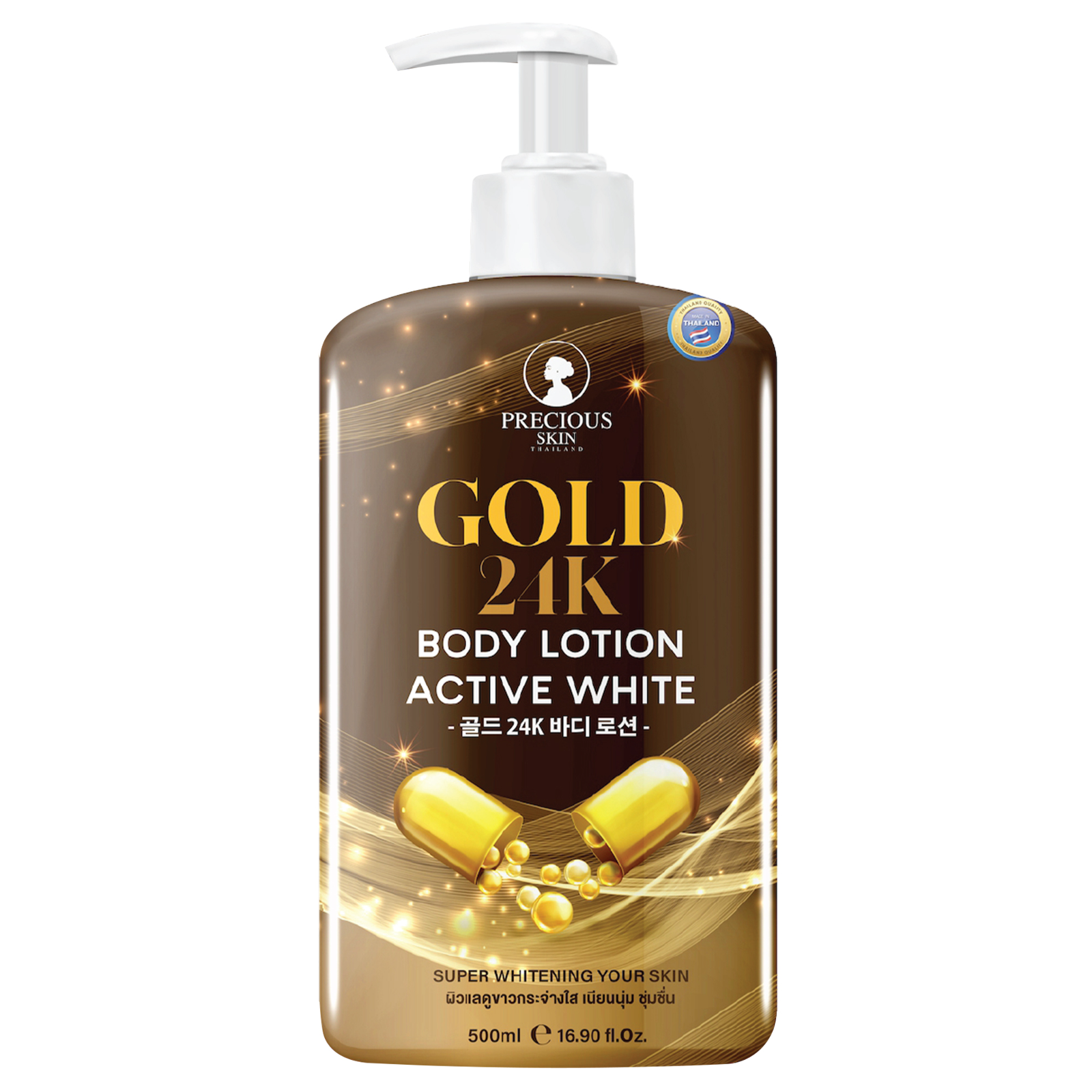 Jual Bath & Body Precious Skin Thailand Gold 24K Body Lotion Active ...