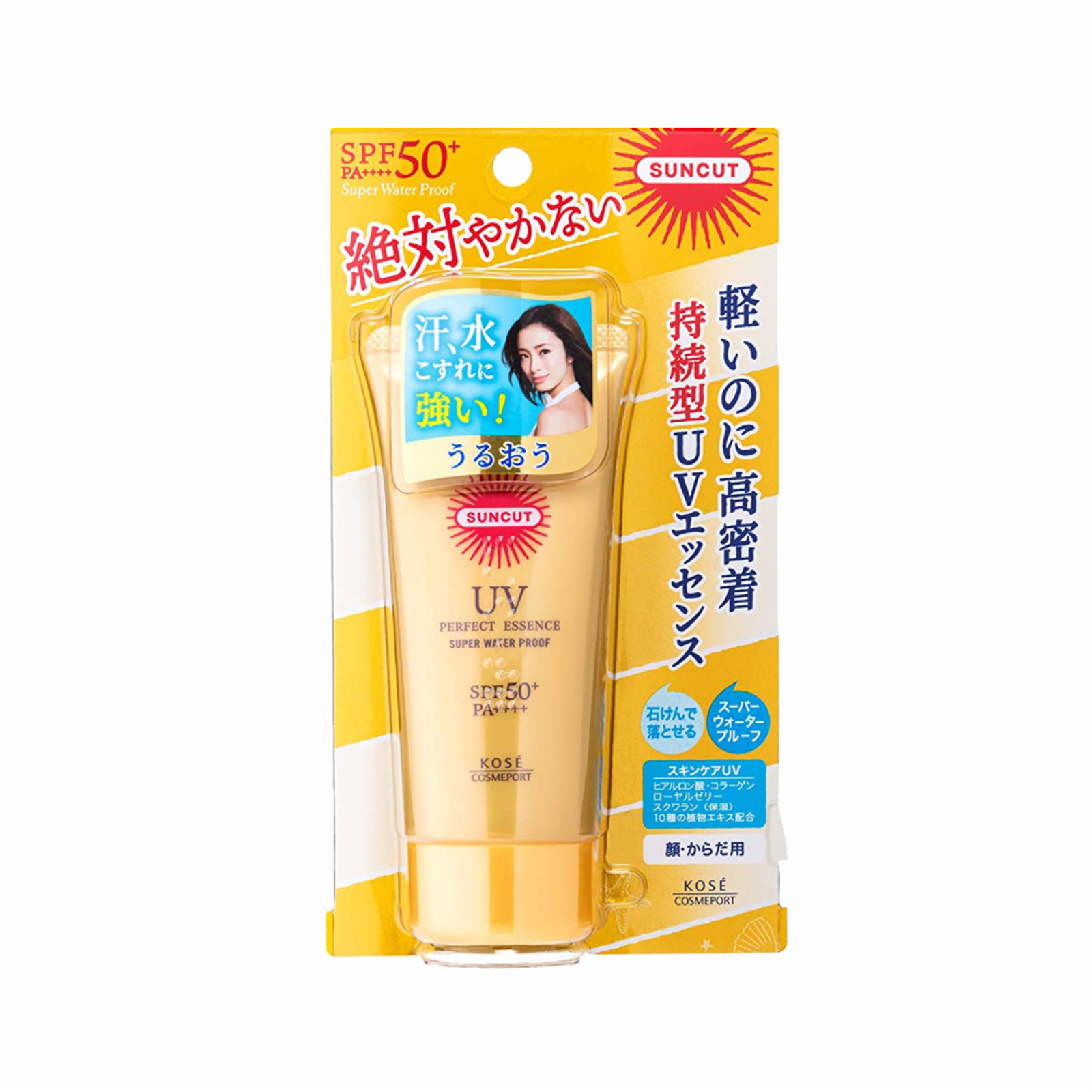 Gel Chống Nắng Kháng Nước KOSÉ Suncut Perfect Super Water Proof 100g | Sociolla