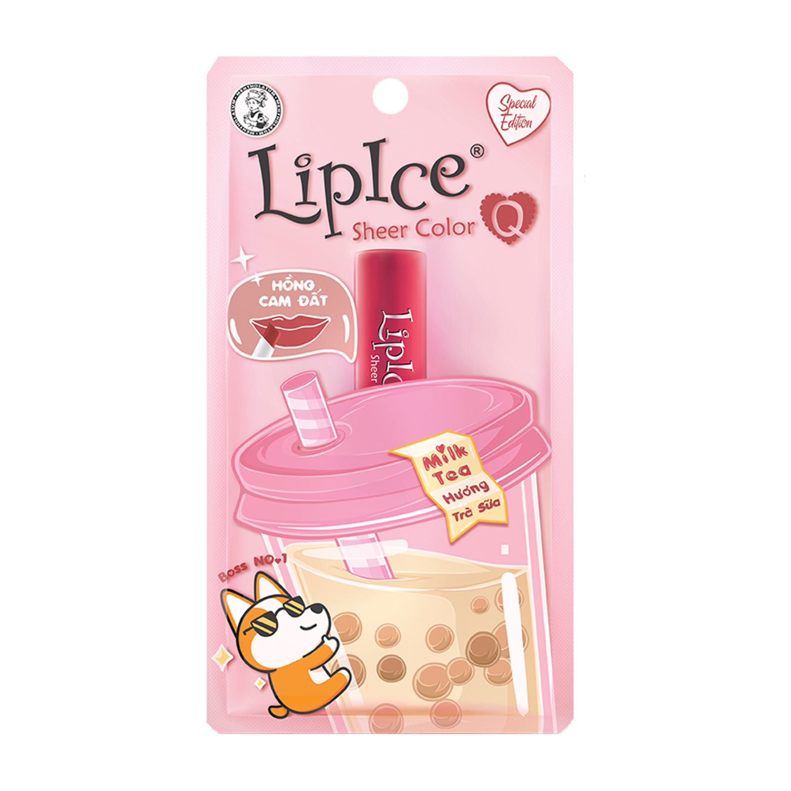Son Dưỡng Lipice Sheer Color Q Milk Tea 2.4g (Special Edition) | Sociolla
