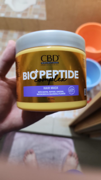 CBD Professional Bio+Peptide Complex Hair Mask - Review SOCO by Sociolla