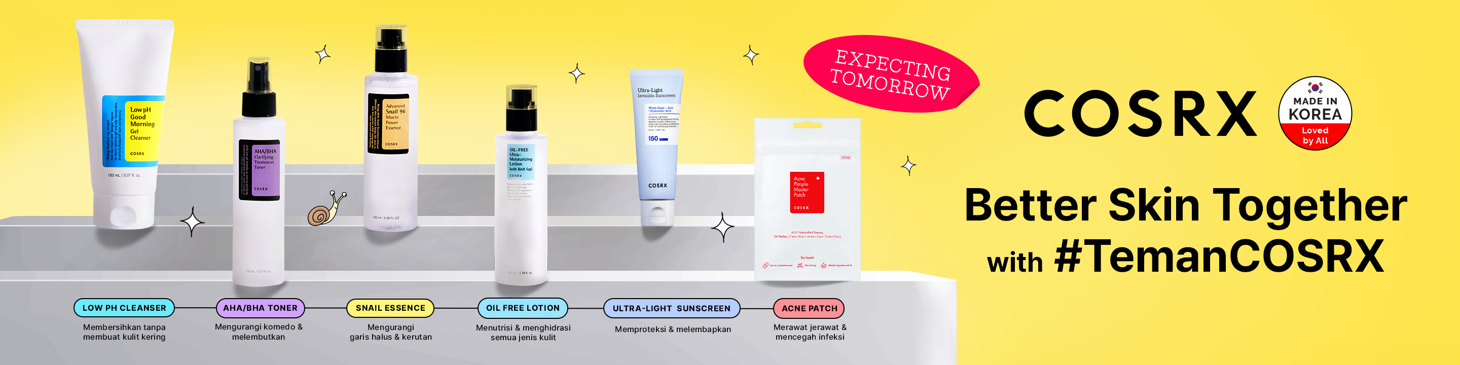 Dapatkan Produk COSRX Termurah dan Terlengkap