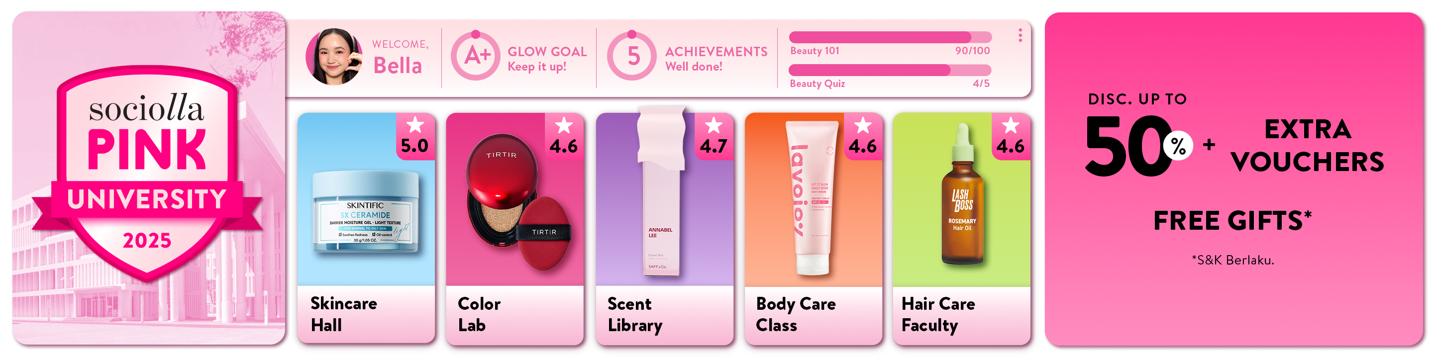 Pink University 1 - Sociolla - Sociolla