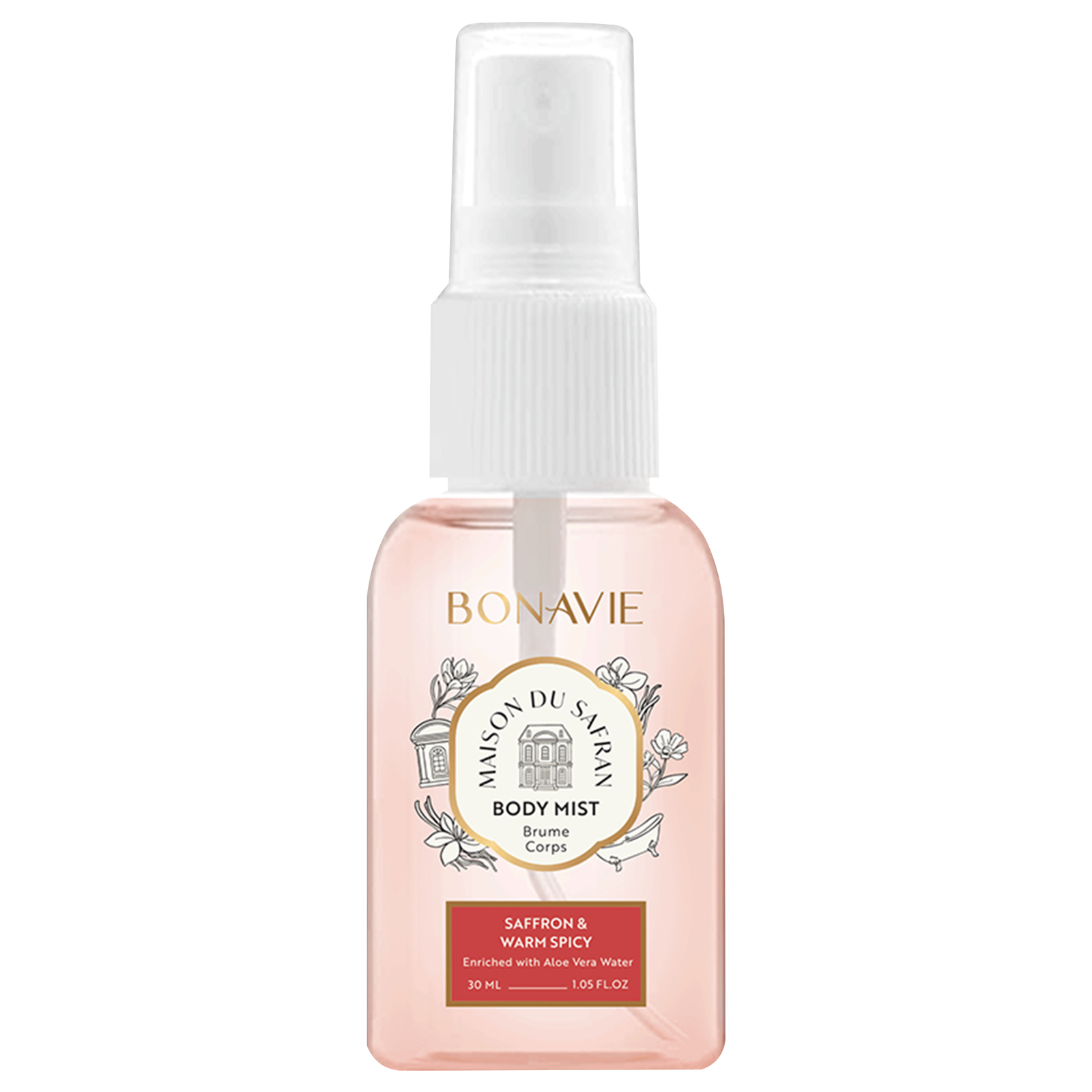 Bonavie Body Mist - Maison du Safran - Review SOCO by Sociolla