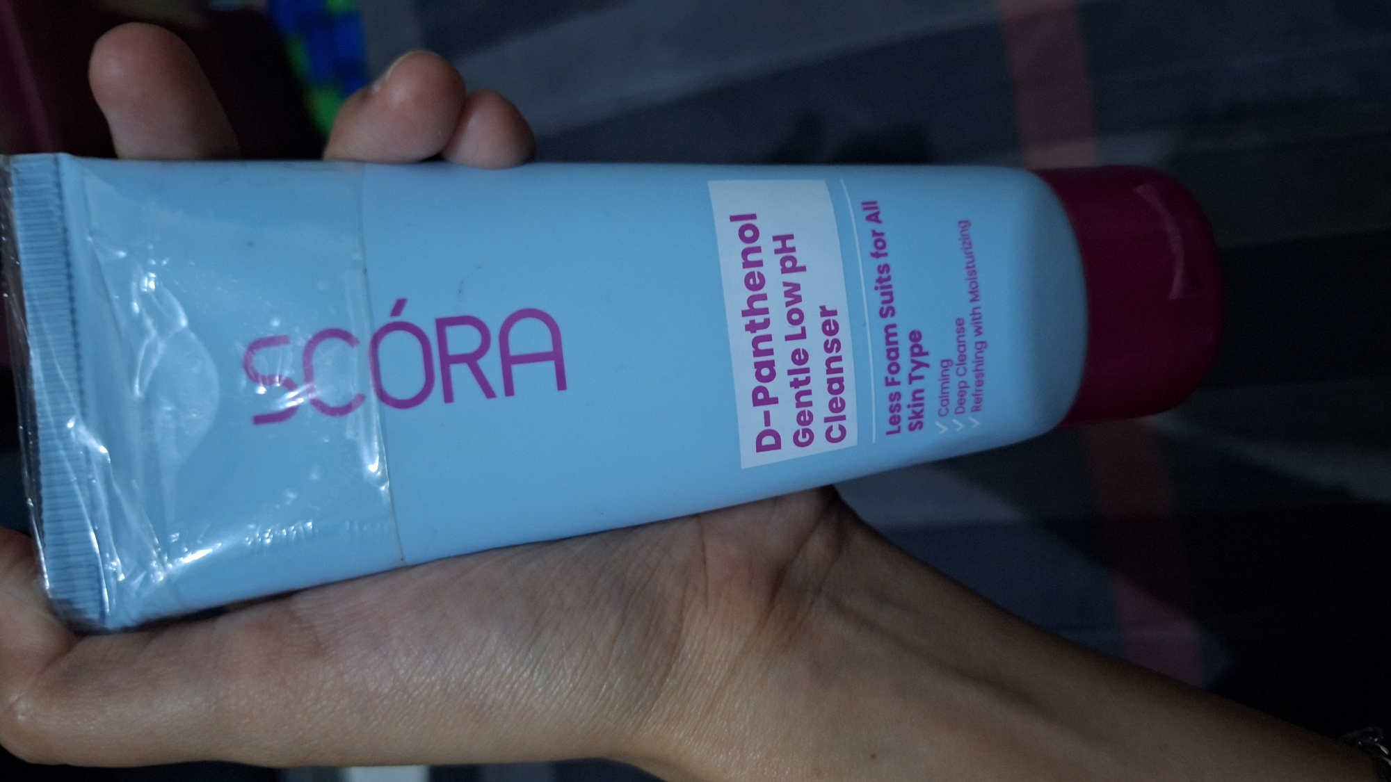 SCORA D-Panthenol Gentle Low pH Cleanser - Review SOCO by Sociolla