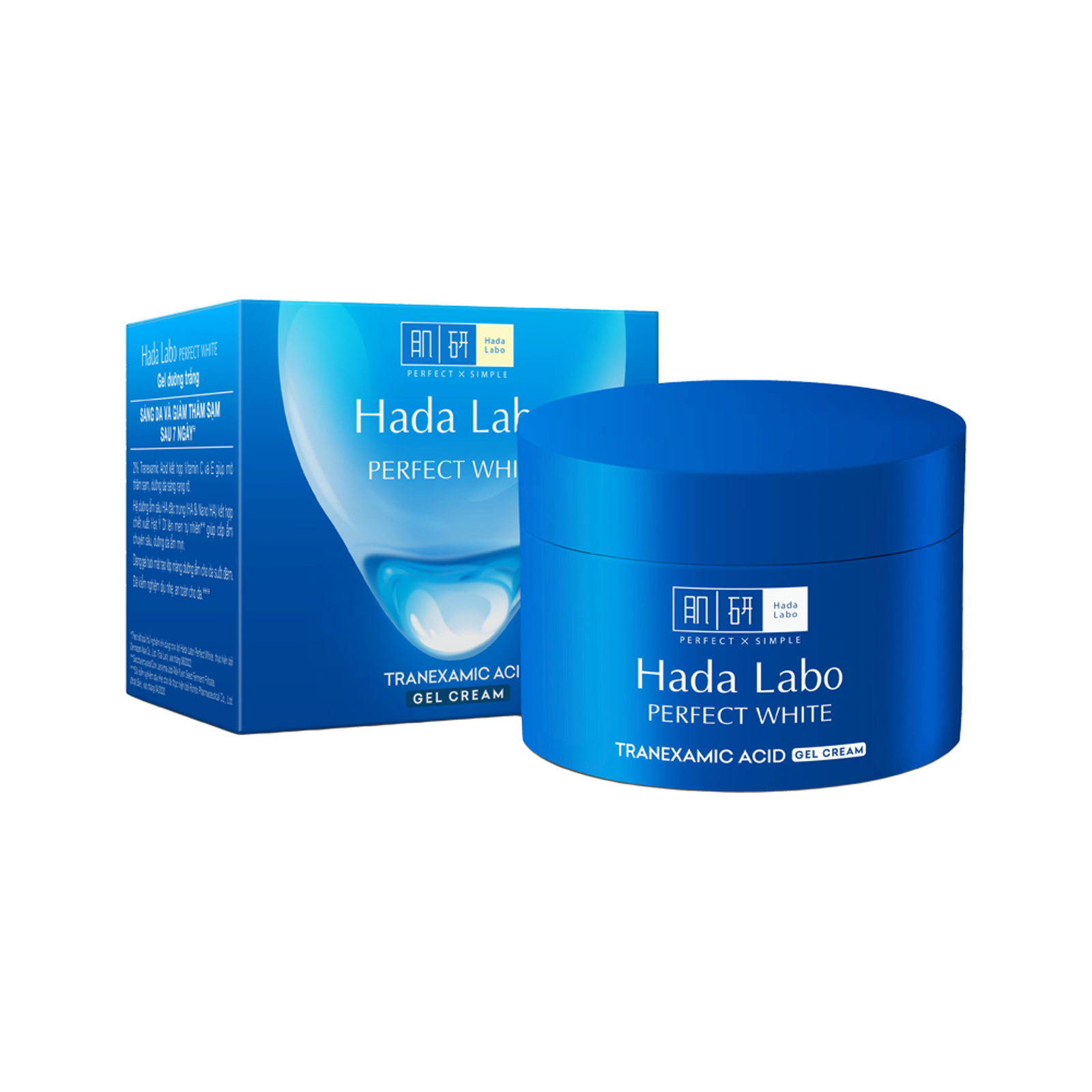 Gel Dưỡng Trắng Hada Labo Perfect White Tranexamic Acid Gel Cream 50g | Sociolla