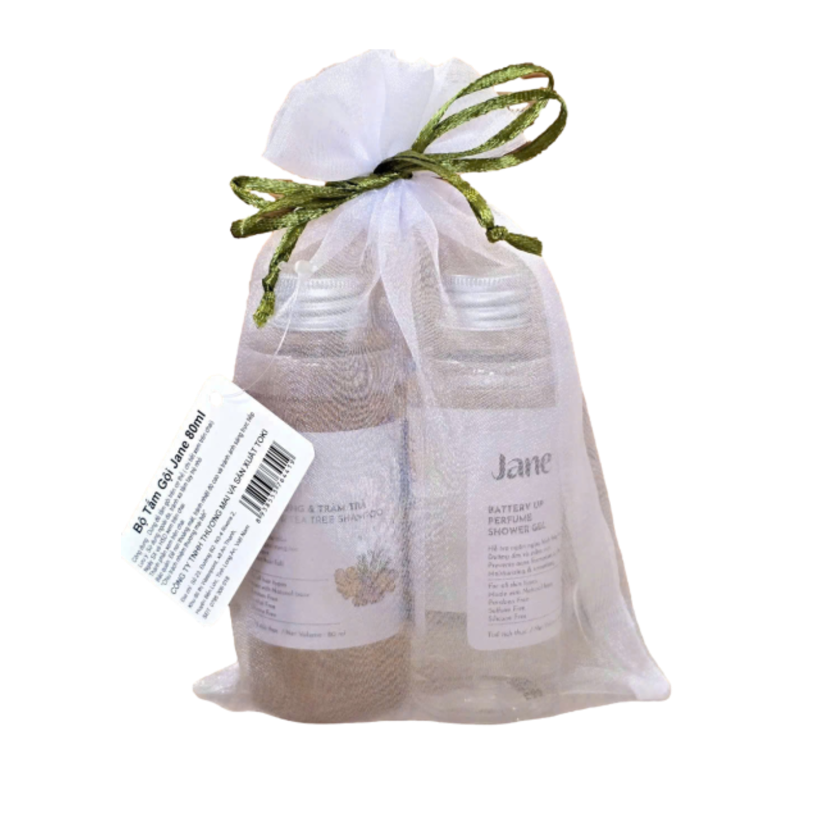 Bộ Tắm Gội Jane Shampoo & Shower Gel Set 80ml x 2 | Sociolla