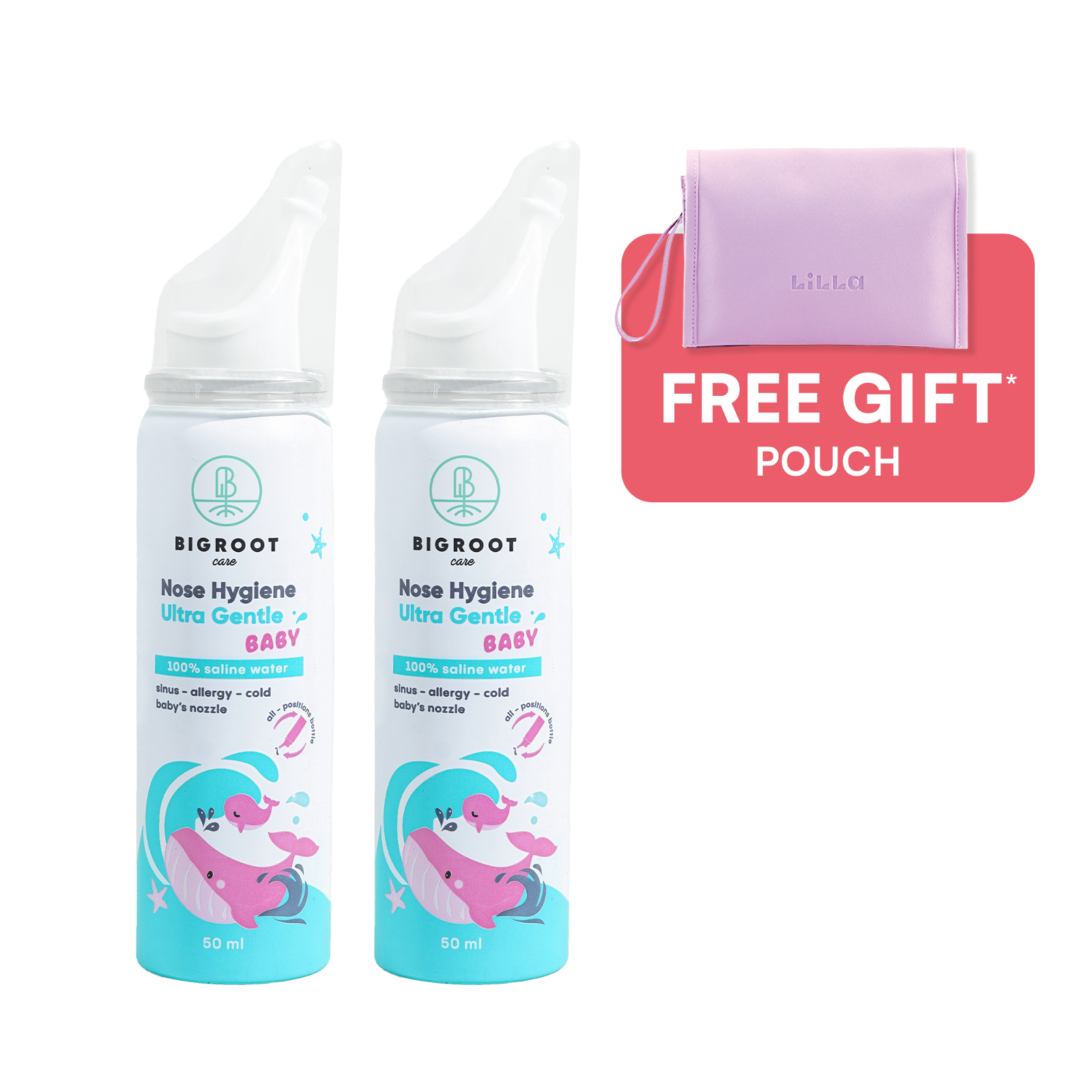 Bigroot Nose Hygiene Ultra Gentle Baby - 2pcs - Review SOCO by Sociolla
